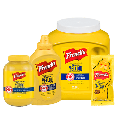 Moutarde Frenchs Classic Yellow | Club House pour les chefs