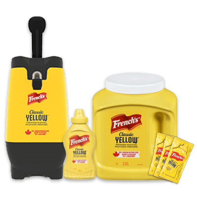 Moutarde Frenchs Classic Yellow | Club House pour les chefs