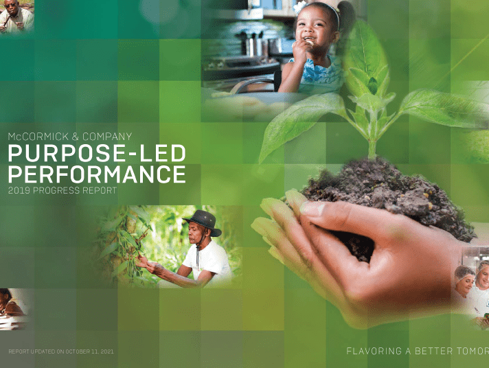 PLP Reports | McCormick & Company