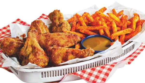 Buttermilk Chicken with Gravy & Fries