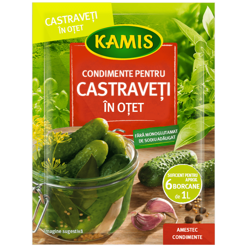 Condimente pentru castraveti in otet| Pentru garnituri, salate si ...