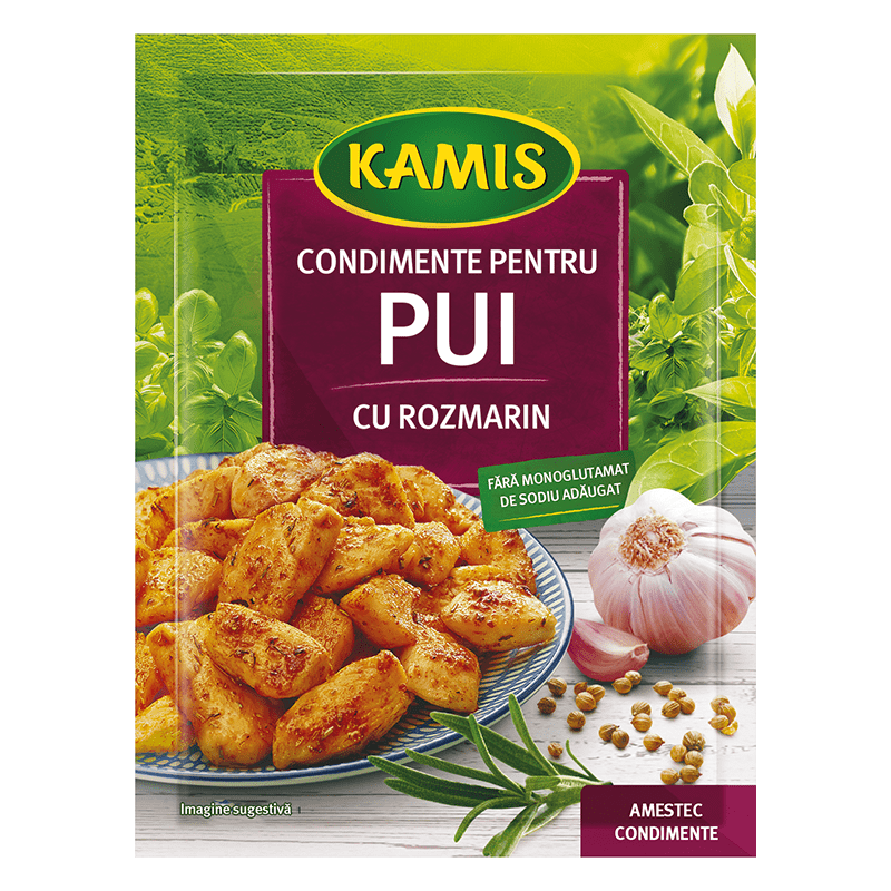 Condimente pui cu rozmarin | Pentru carne | Kamis