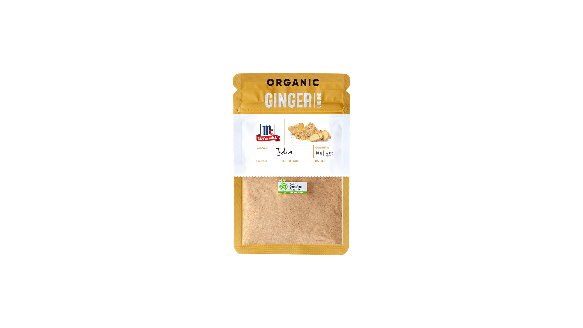 McCormick Organic Ginger Powder | McCormick Australia