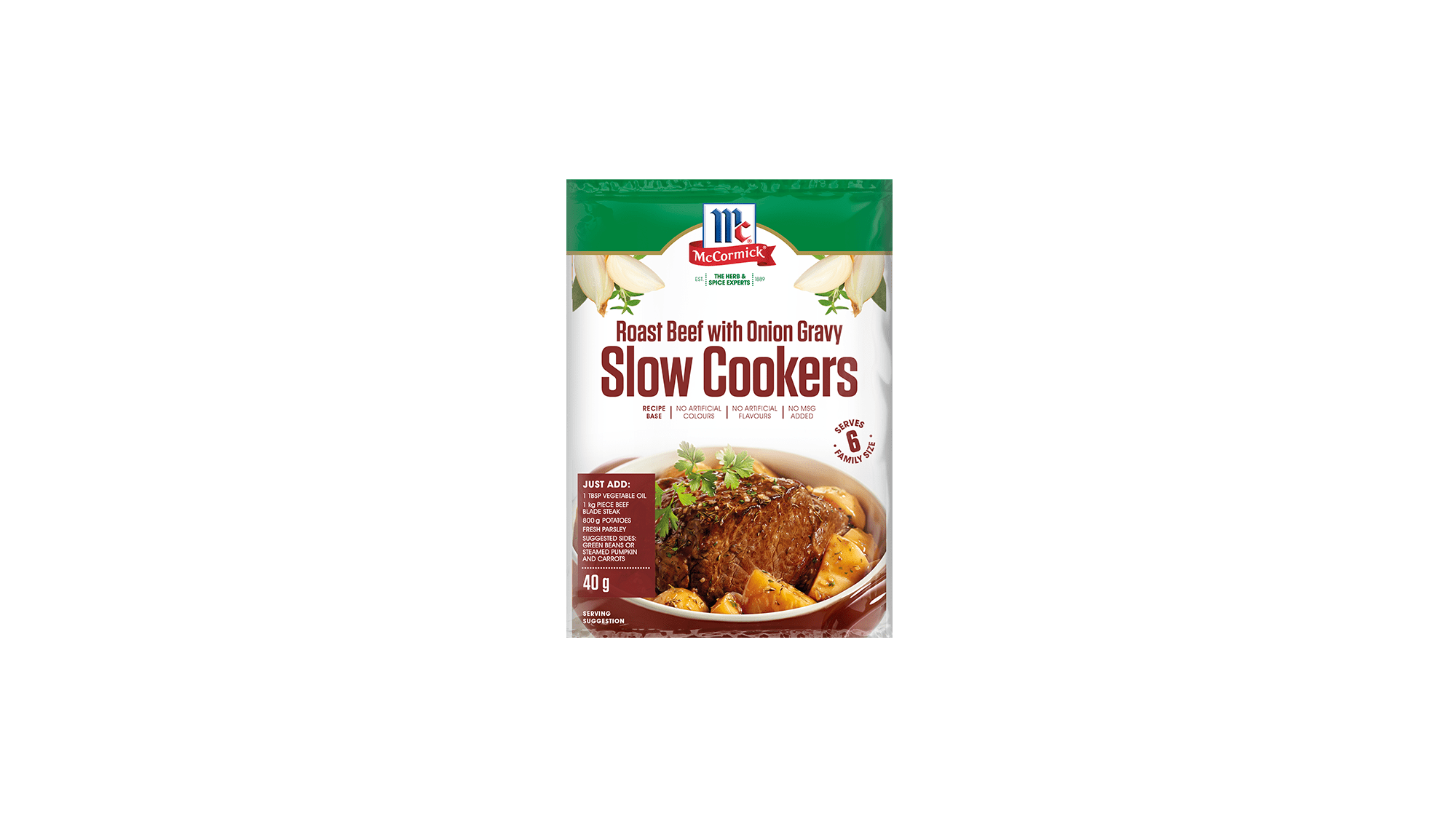 Slow Cookers Roast Beef with Onion Gravy | McCormick Australia