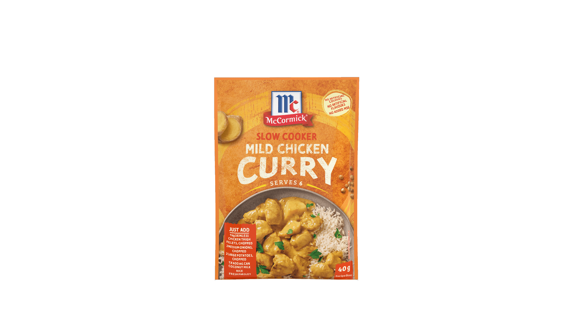 Slow Cookers Mild Chicken Curry | McCormick Australia
