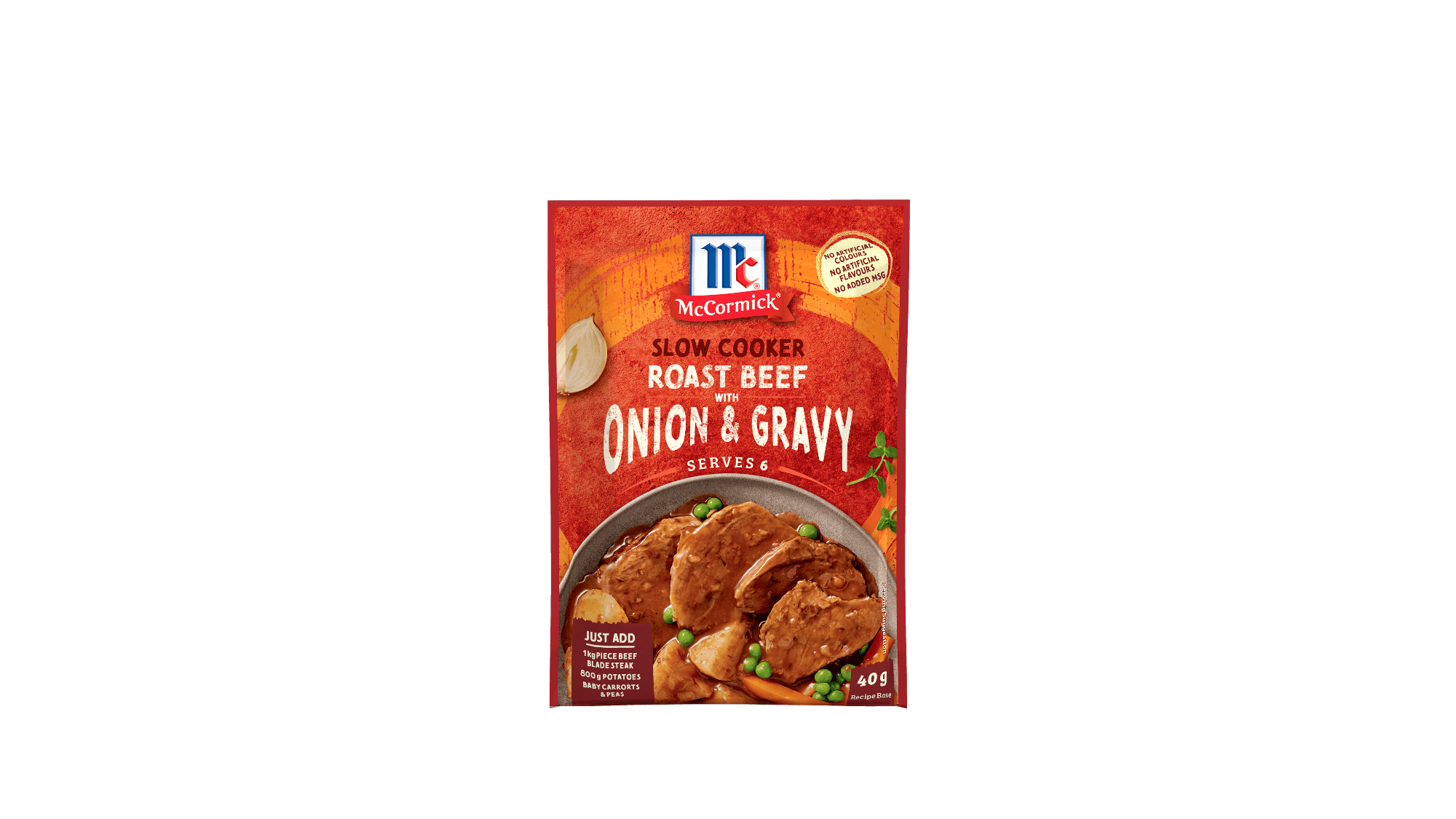 Slow Cookers Roast Beef with Onion & Gravy | McCormick Australia