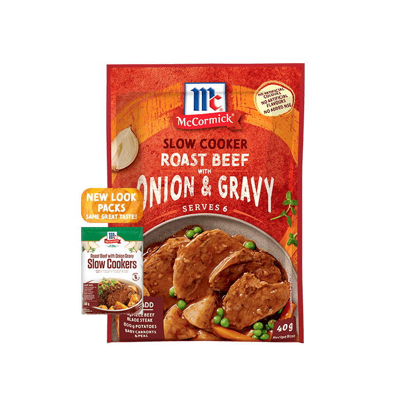Slow Cookers Roast Beef with Onion Gravy | McCormick Australia