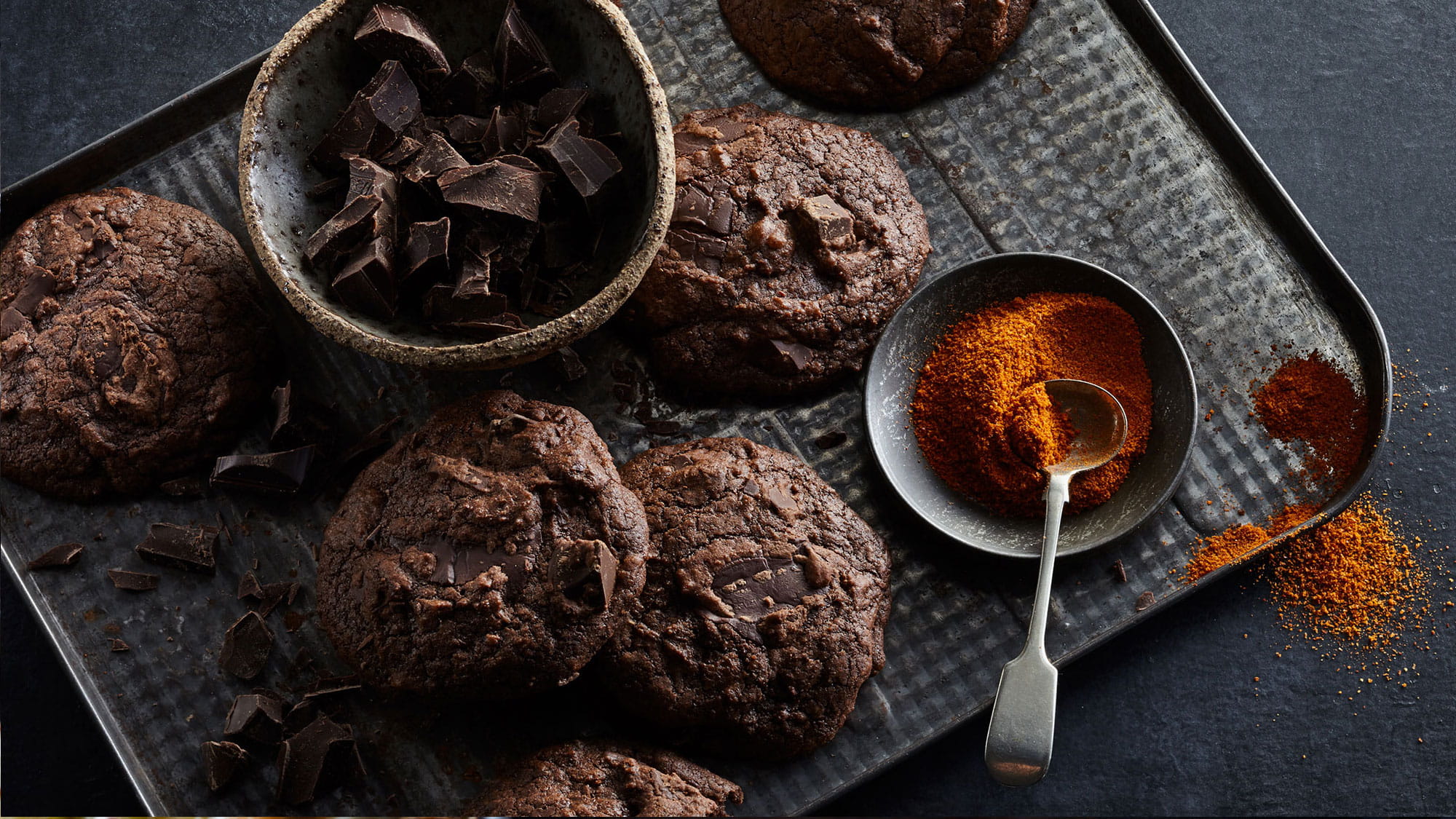 Spiced, Chilli & Dark Choc Biscuits | McCormick Australia