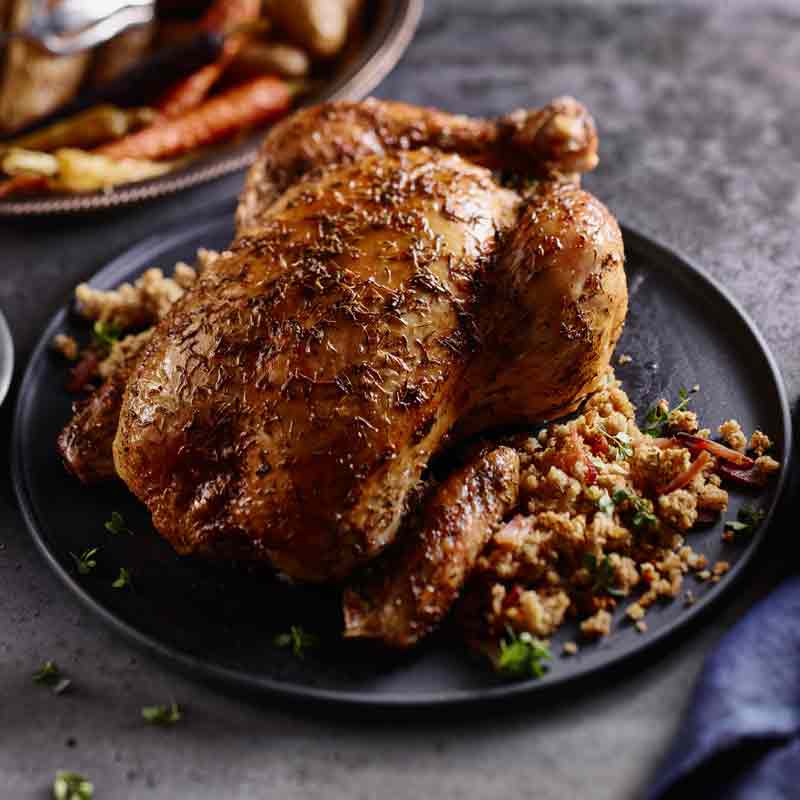 Classic Christmas Roast Chicken & Stuffing | McCormick Australia