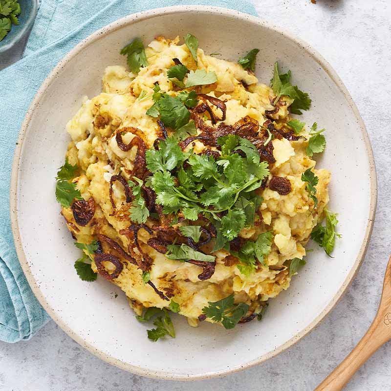 Fried Onion and Curry Mashed Potato | Keens | McCormick Australia