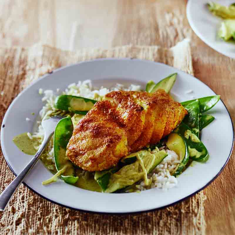 Pan fried snapper with ginger & coconut | McCormick Australia