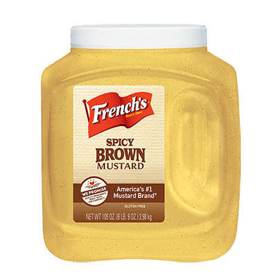 French's Spicy Brown Mustard | McCormick For Chefs®