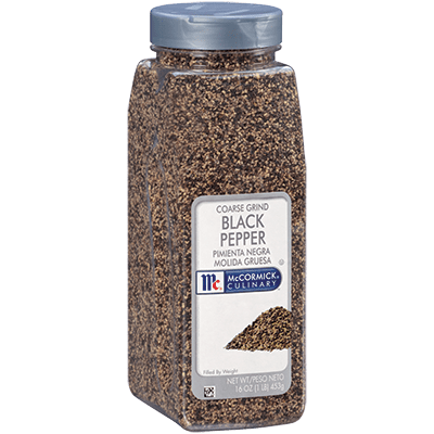 McCormick Coarse Ground Pepper | McCormick For Chefs®