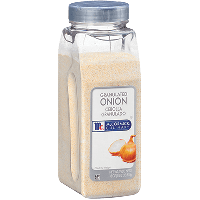 McCormick Culinary Granulated Onion | McCormick For Chefs®