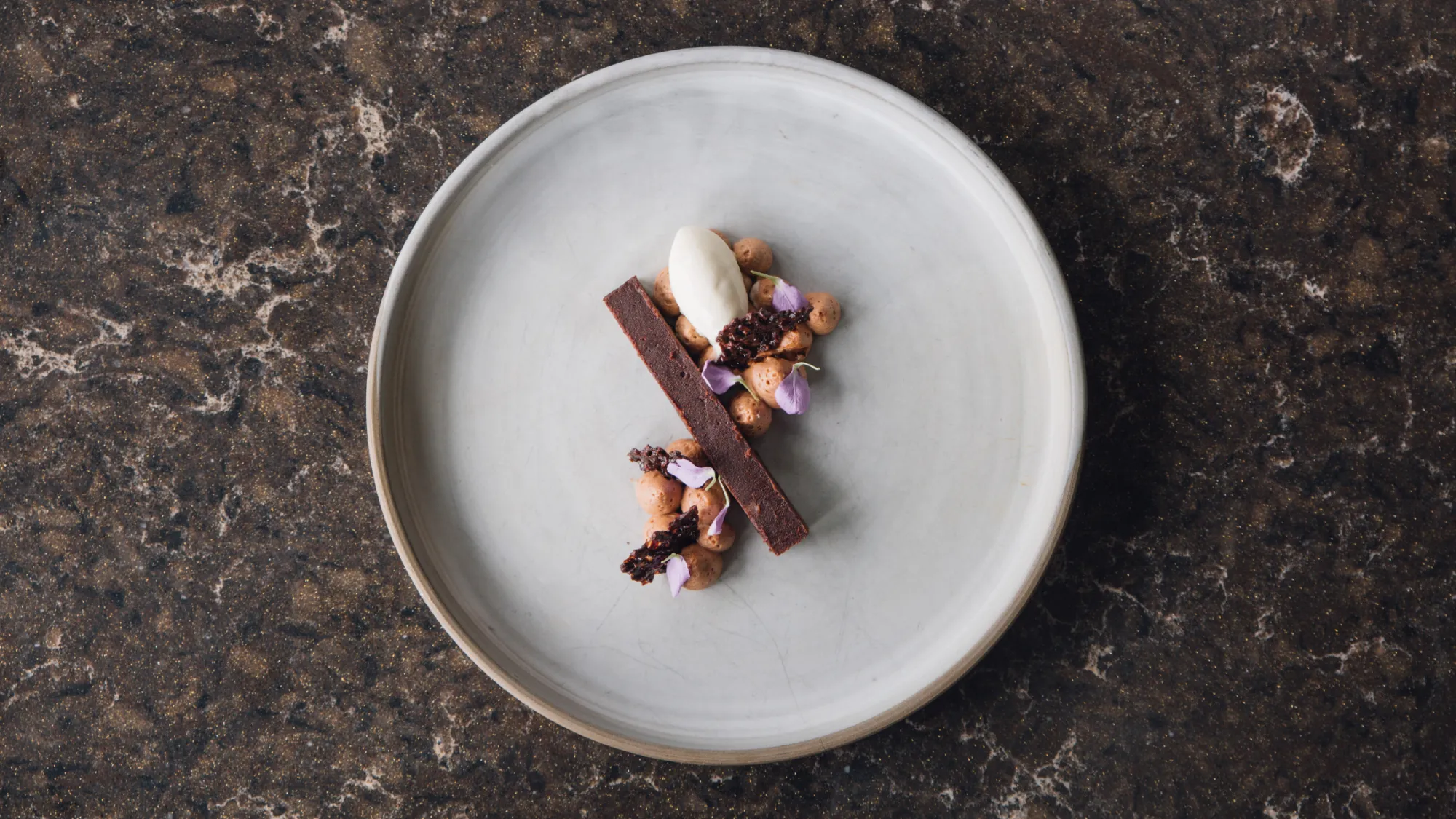 Garbanzo Cake with Chili Pudding | McCormick For Chefs®