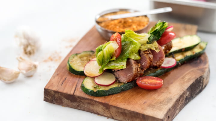 Smokehouse Maple Seared Tuna | McCormick For Chefs®