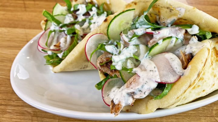 Indian Spiced Grilled Chicken Wrap | McCormick For Chefs®