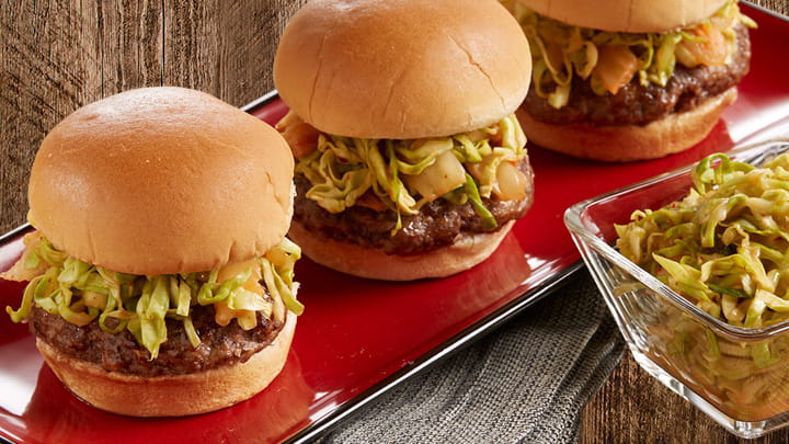 Pacific Rim BBQ Sliders | McCormick For Chefs®