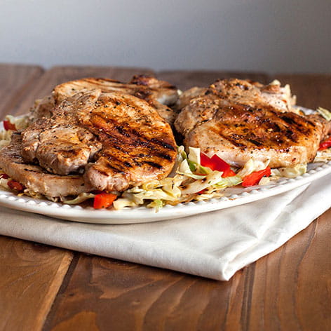 Beer Brined Pork Chops | McCormick For Chefs®