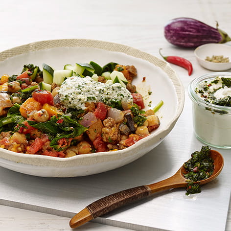 Chickpea and Lamb Breakfast Hash | McCormick For Chefs®