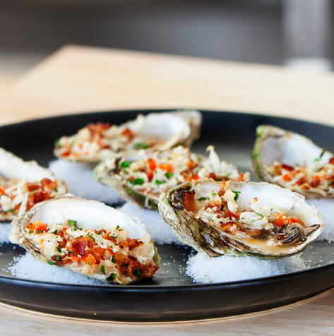 Oysters Cauliflower Oreganato | McCormick For Chefs®
