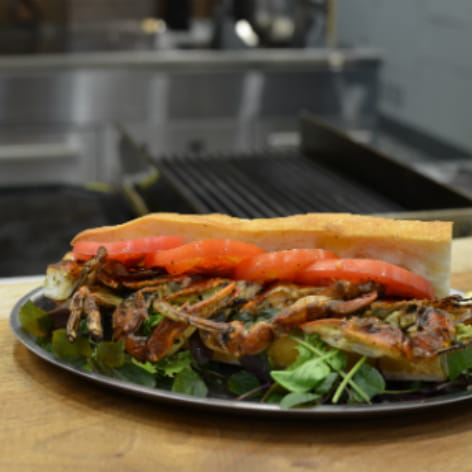 Grilled Soft Shell Crab Po Boy | McCormick For Chefs®