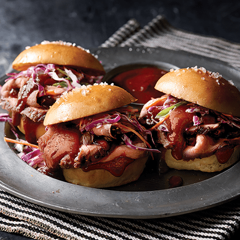 BBQ'd Beef Tri-Tip Sliders | McCormick For Chefs®