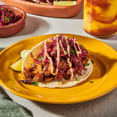 Chili Lime Tequila Chicken Tacos | McCormick For Chefs®