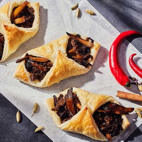Savory Seeni Sambol Turnovers | McCormick For Chefs®