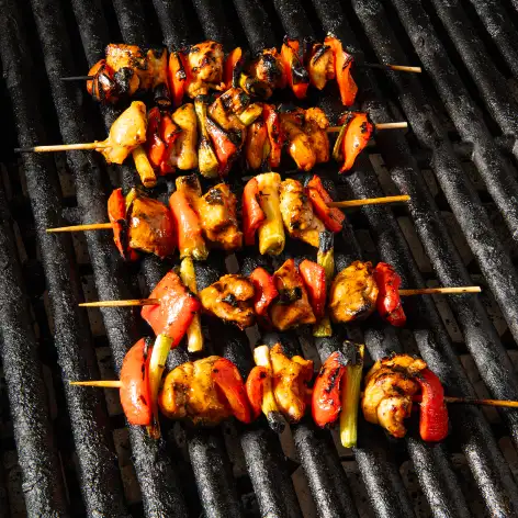 Mango Habanero Jerk Chicken Skewers | McCormick For Chefs®