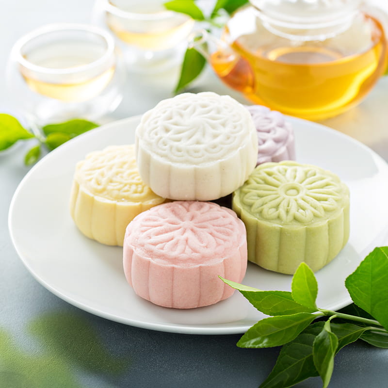 Cinnamon Custard Snowskin Mooncake | McCormickAsia.com