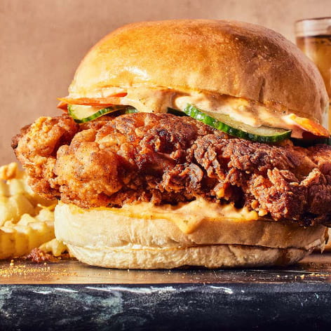 Crunchy Cajun Chicken Burger | McCormick Flavour Solutions