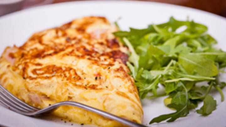 how to cook ham omelette