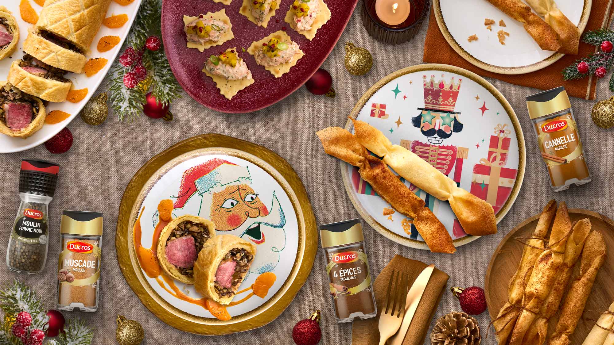 Donnez Vie à vos Plats De Fêtes | Ducros