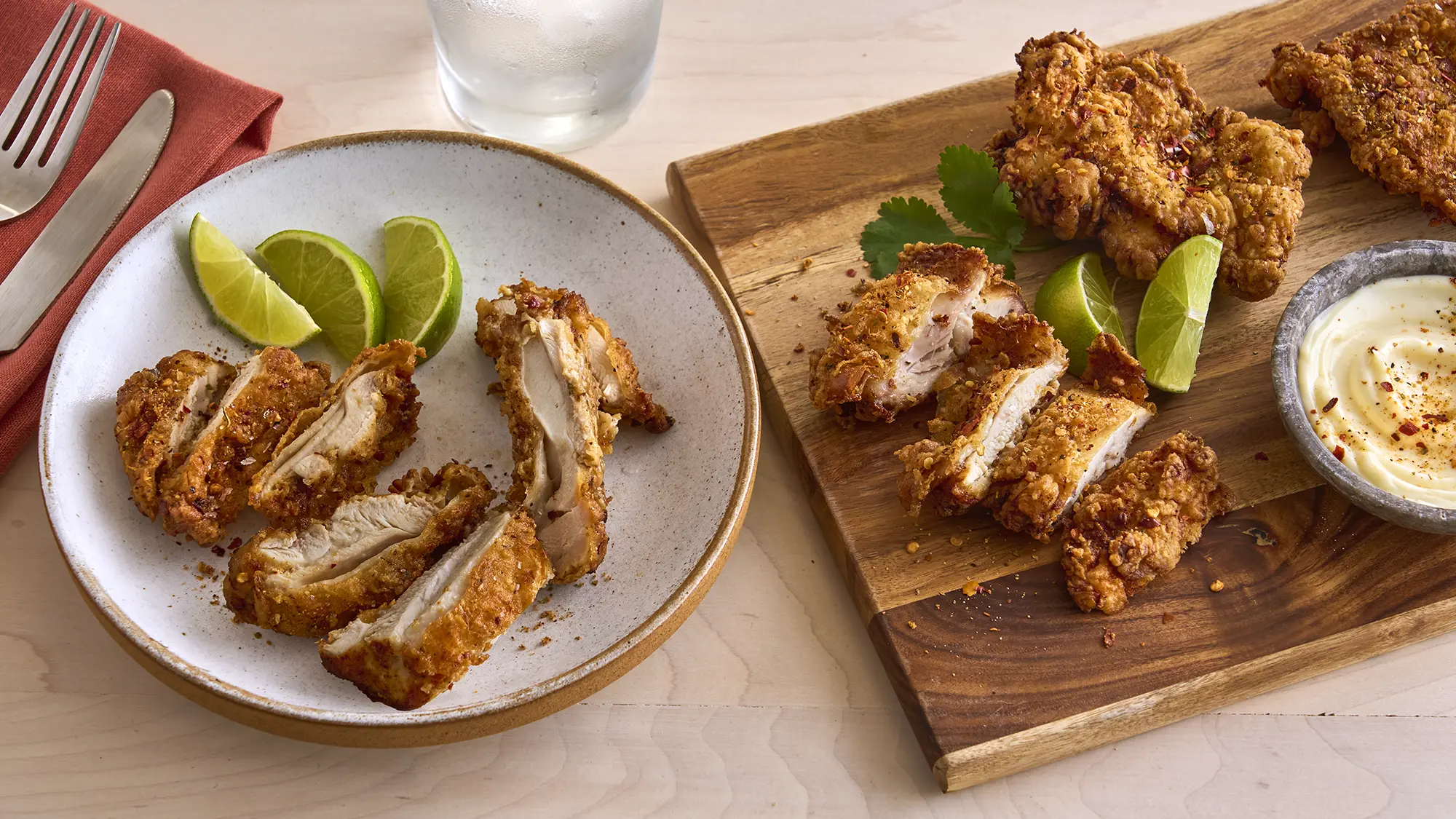 Recette de poulet croustillant de Juan Arbelaez & Ducros