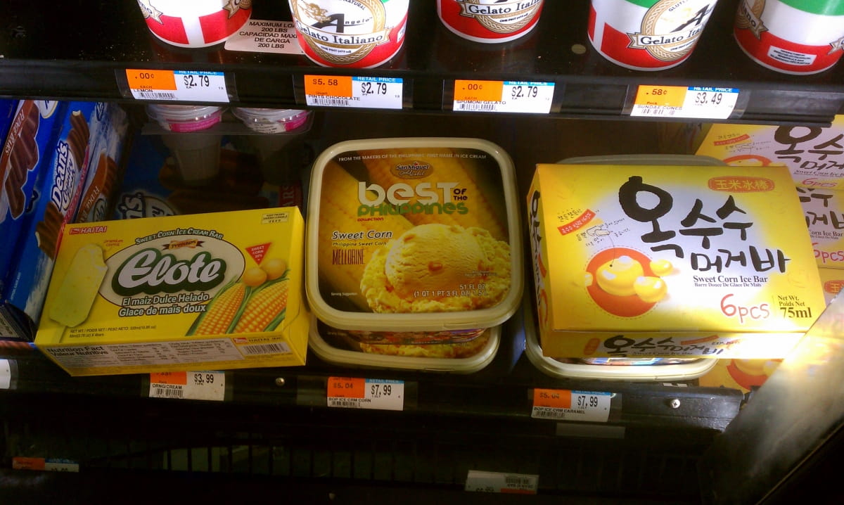 Sweet Corn Ice Cream