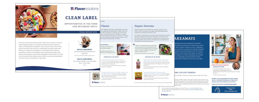 Trend Bite: Clean Label