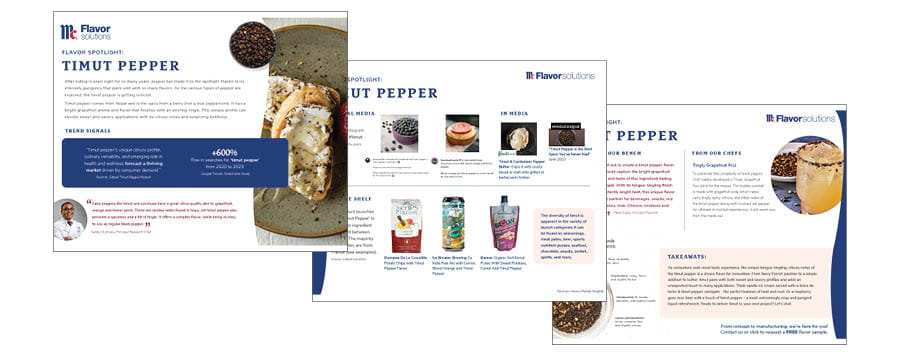 Flavor Spotlight: Timut Pepper