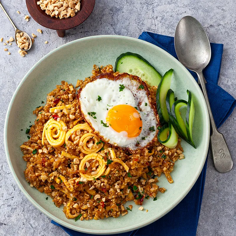 Nasi Goreng-Style Cauliflower Fried Rice