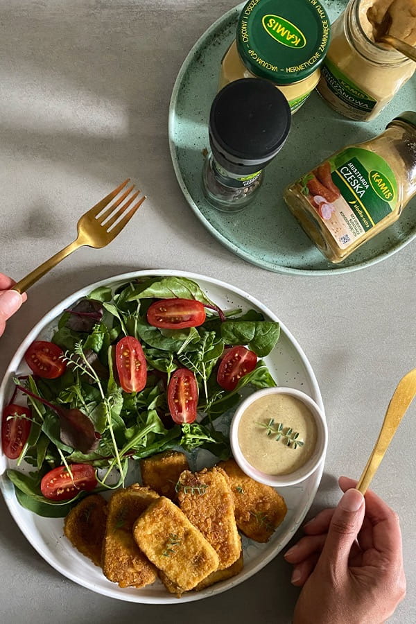 Musztardowe nuggetsy z tofu według przepisu Darii Rogowskiej ...