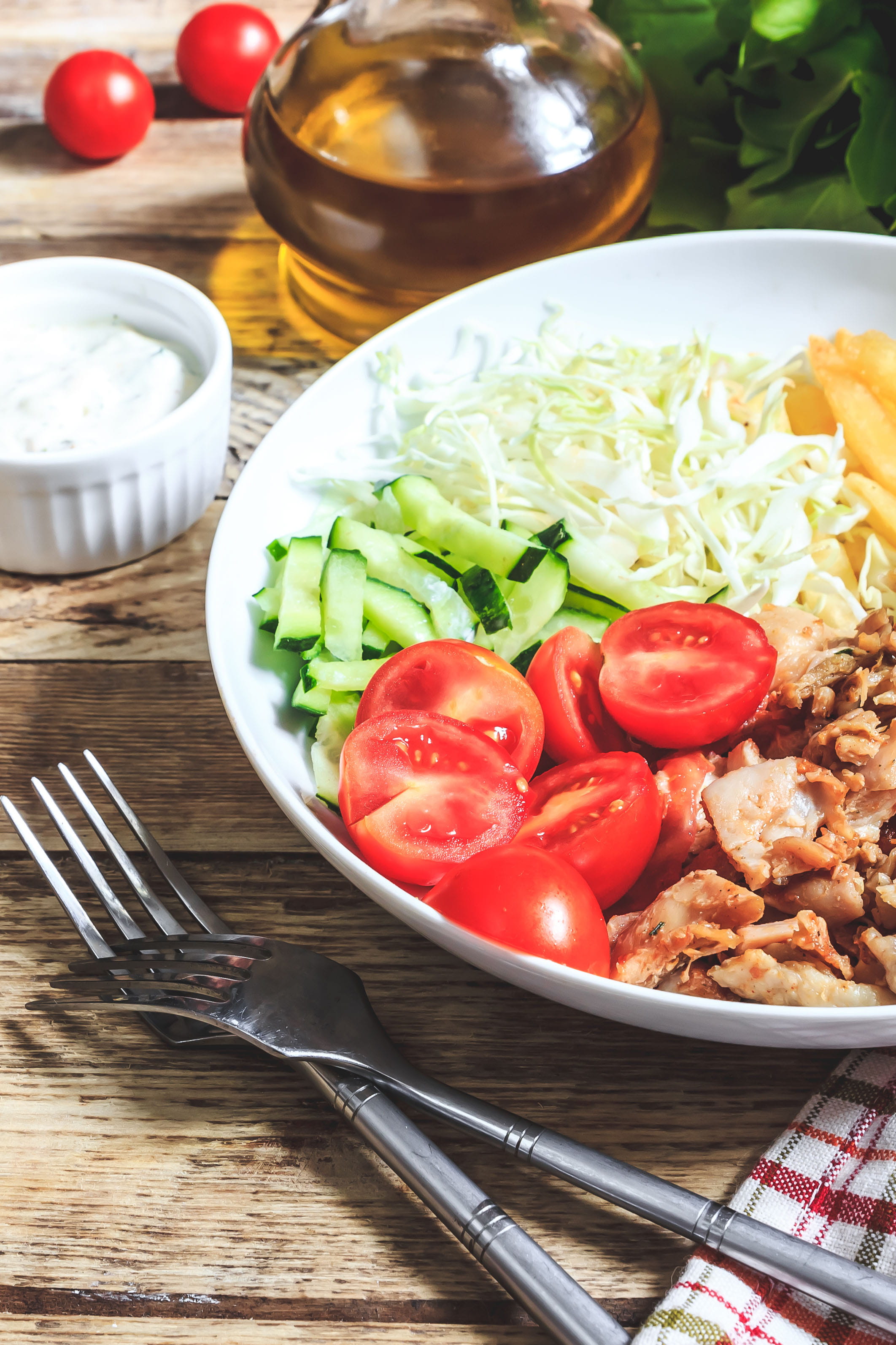 Gyros i sos tzatziki | Kamis.pl | Kamis