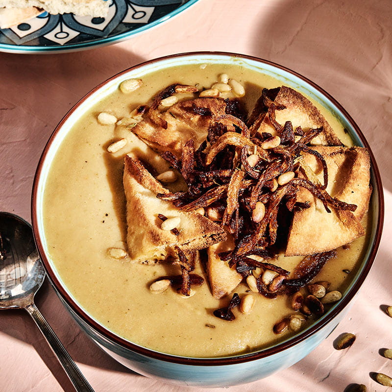 Fatet Ads (Egyptian Red Lentil Porridge) | Club House CA