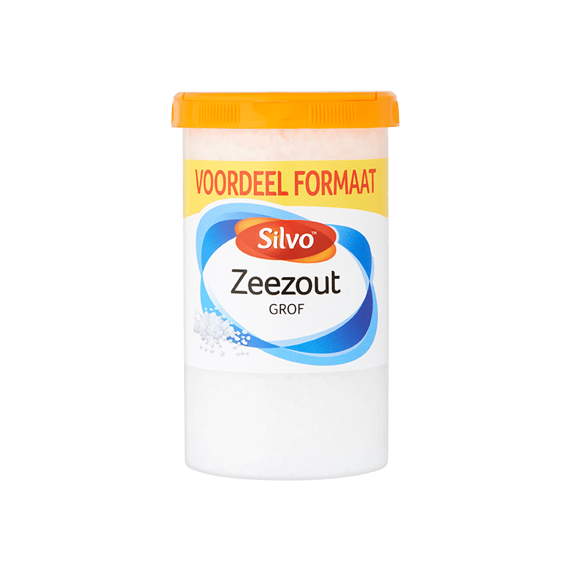 Zeezout Grof Voordeel Formaat | Zout Peper| Silvo