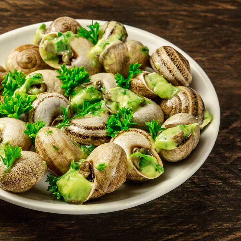 Slakken met kruidenboter|Frans recept|Silvo